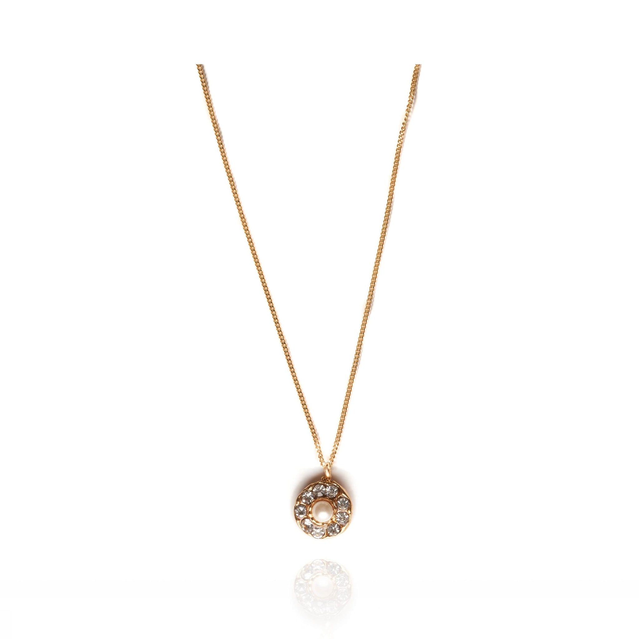 Anne Rosette Necklace